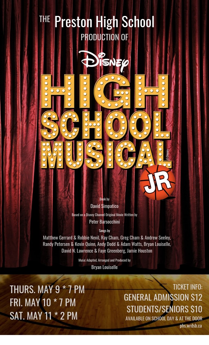 Preston High School presents Disney’s High School Musical Junior ...